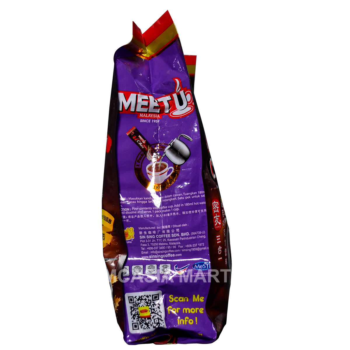 Shop Meet U Uchoc Chocolate Malt Drink 3In1 (18'Sx33G) at McAsia Mart - You're Go-To Asian ...