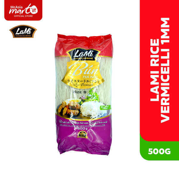 Shop Lami Rice Vermicelli 1Mm 500G at McAsia Mart - You're Go-To Asian ...